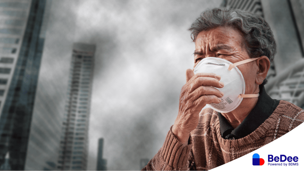 PM 2.5 ค่าฝุ่นละอองอันตราย ตัวร้ายทำลายสุขภาพที่ต้องระวัง - BeDee